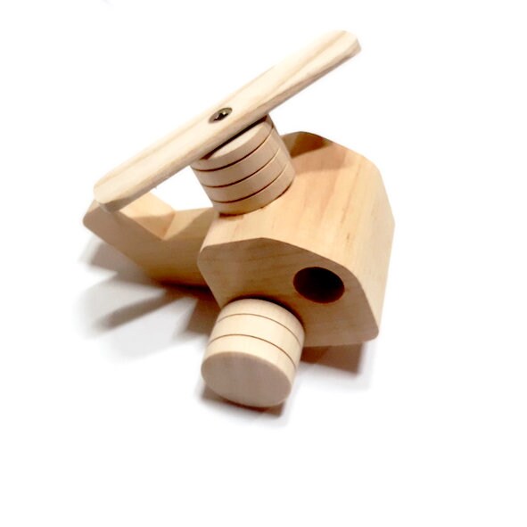 Wooden Helicopter Toy With Rotating Propeller and Wheels - Etsy