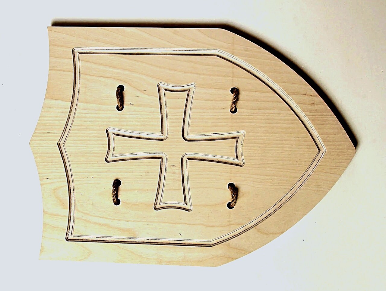 Wooden Knights Templar Shield, Crusader Sword and Shield Toy, English ...