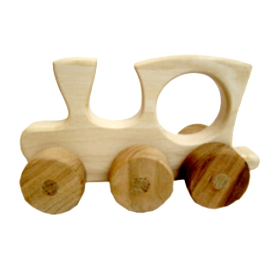 Steam Locomotive Toy, Wood Toy Train, Rotating Wheels, Personalized ...