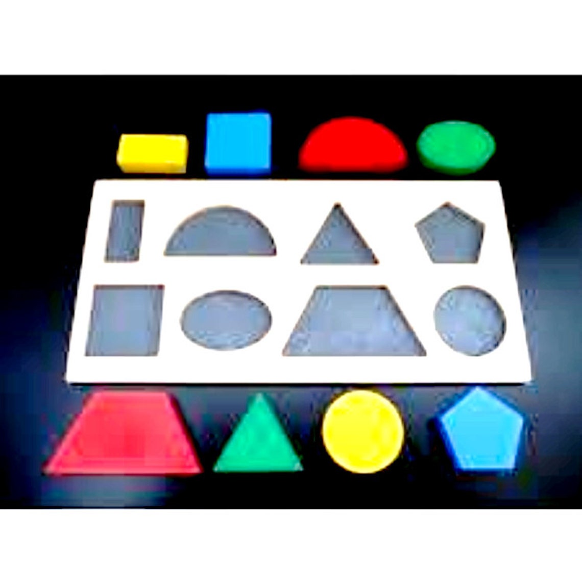 Geometric Shape Puzzles, Wooden Puzzle Toys, Geometric Puzzles ...