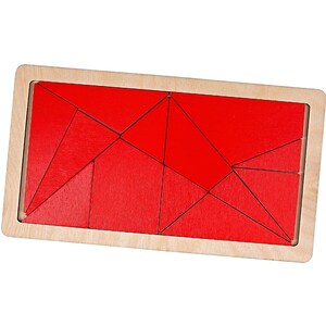 Stomachion or Ostomachion Archimedes Puzzle Toy, Wooden Puzzle Game ...