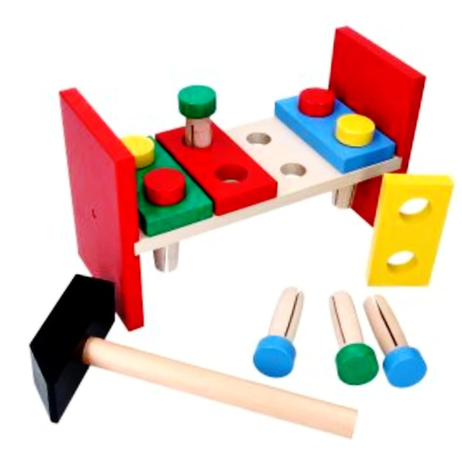 Wooden Hammer Bench Toy Hammer Bench Toy Hammer Toy Wood - Etsy