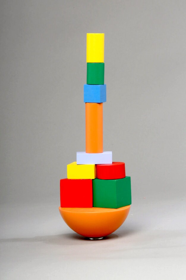Balance Tower Stacking, Wooden Tower Stacking, Wooden Tower Puzzle ...