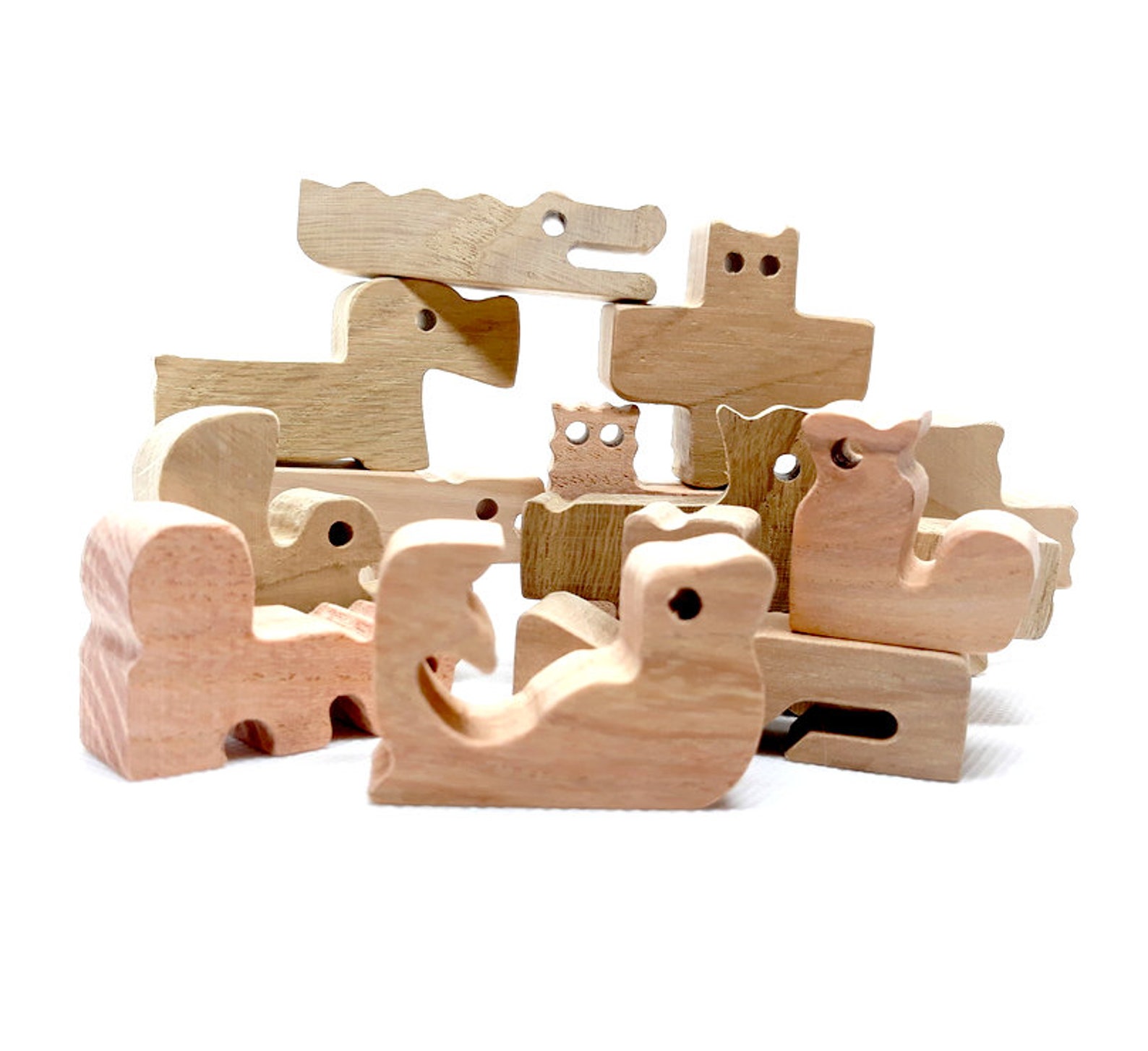 Wooden Puzzle Wooden Zoo Puzzle Animal Puzzle Zoo Puzzle - Etsy