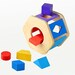 Color Sorter, Wooden Ring Stacker, Montessori Sorter, Raindbow Stacking ...