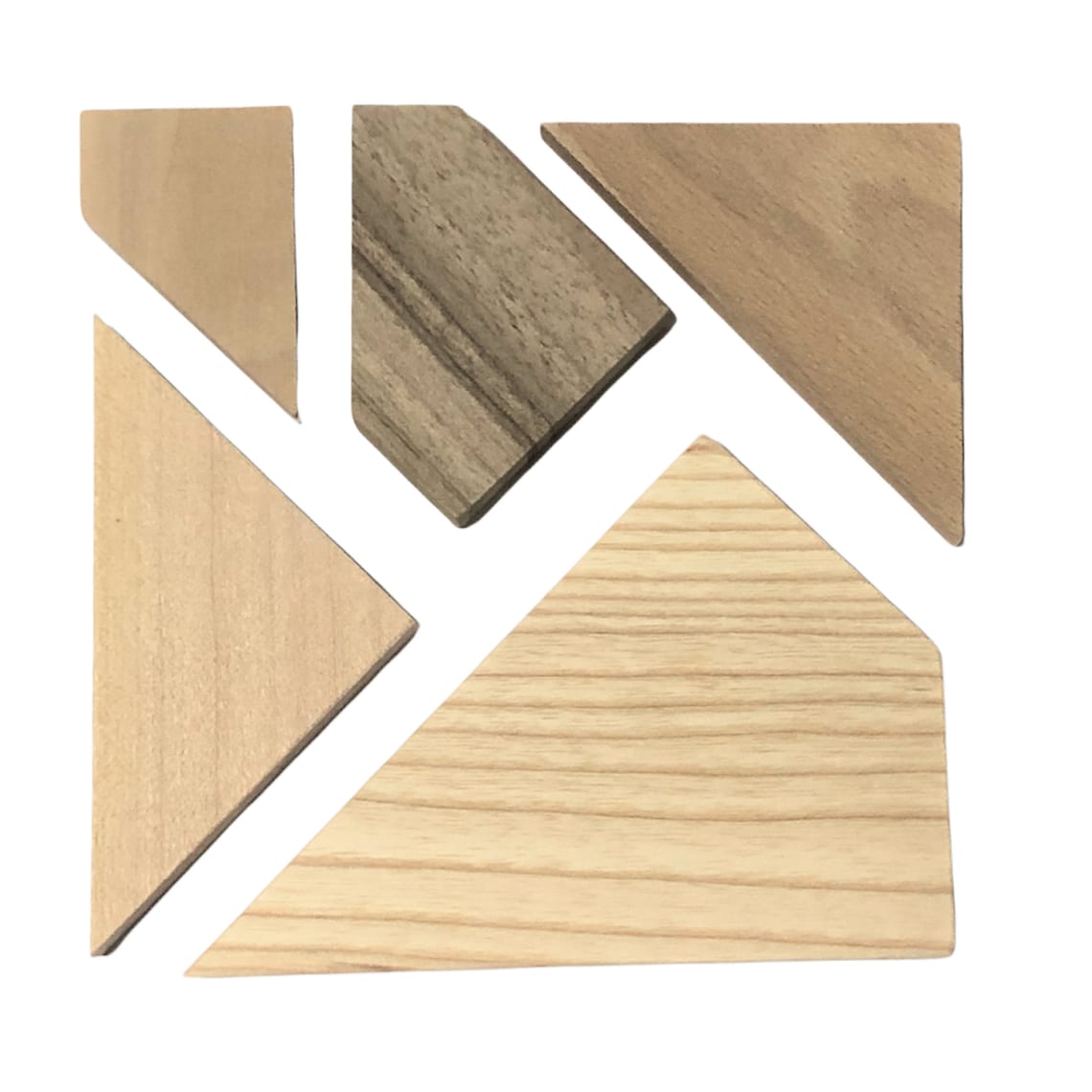 Black Square Puzzle, Wooden Square Puzzle, Tangram Puzzle, Wood Toy ...