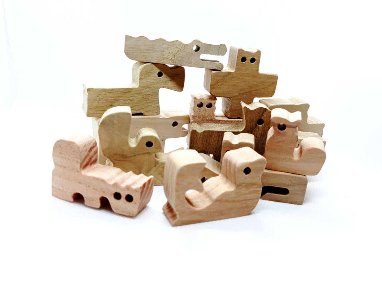 Wooden Puzzle Wooden Zoo Puzzle Animal Puzzle Zoo Puzzle - Etsy