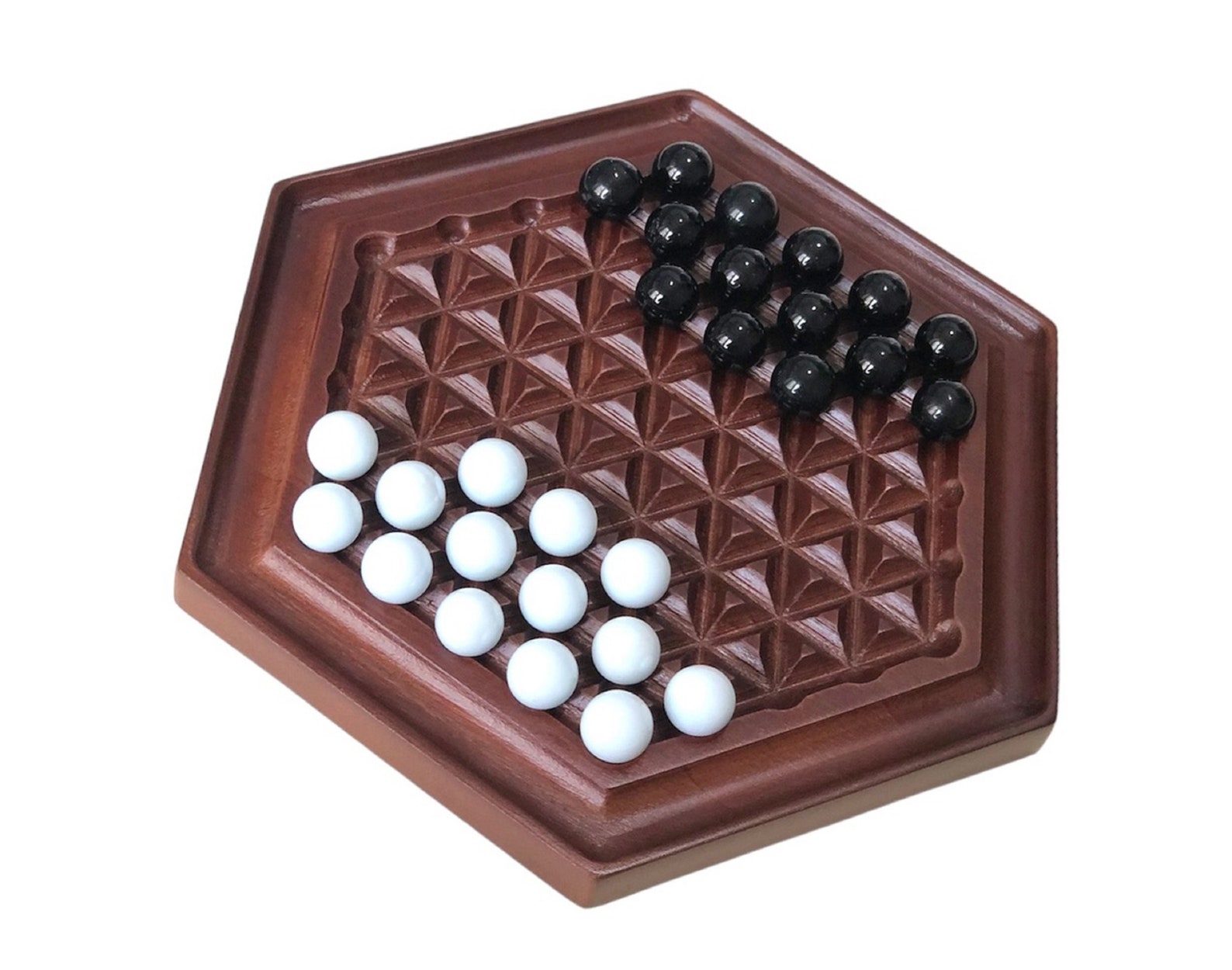 Abalone Table Game, Strategy Game, Wood Abalone Game, Educational Game ...