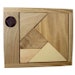 Black Square Puzzle, Wooden Square Puzzle, Tangram Puzzle, Wood Toy ...