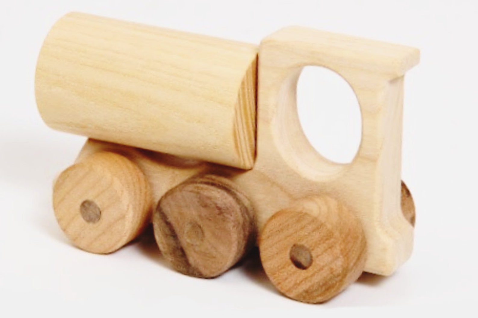 Tanker Train Toy, Wood Toy Train, Rotating Wheels, Personalized Train ...