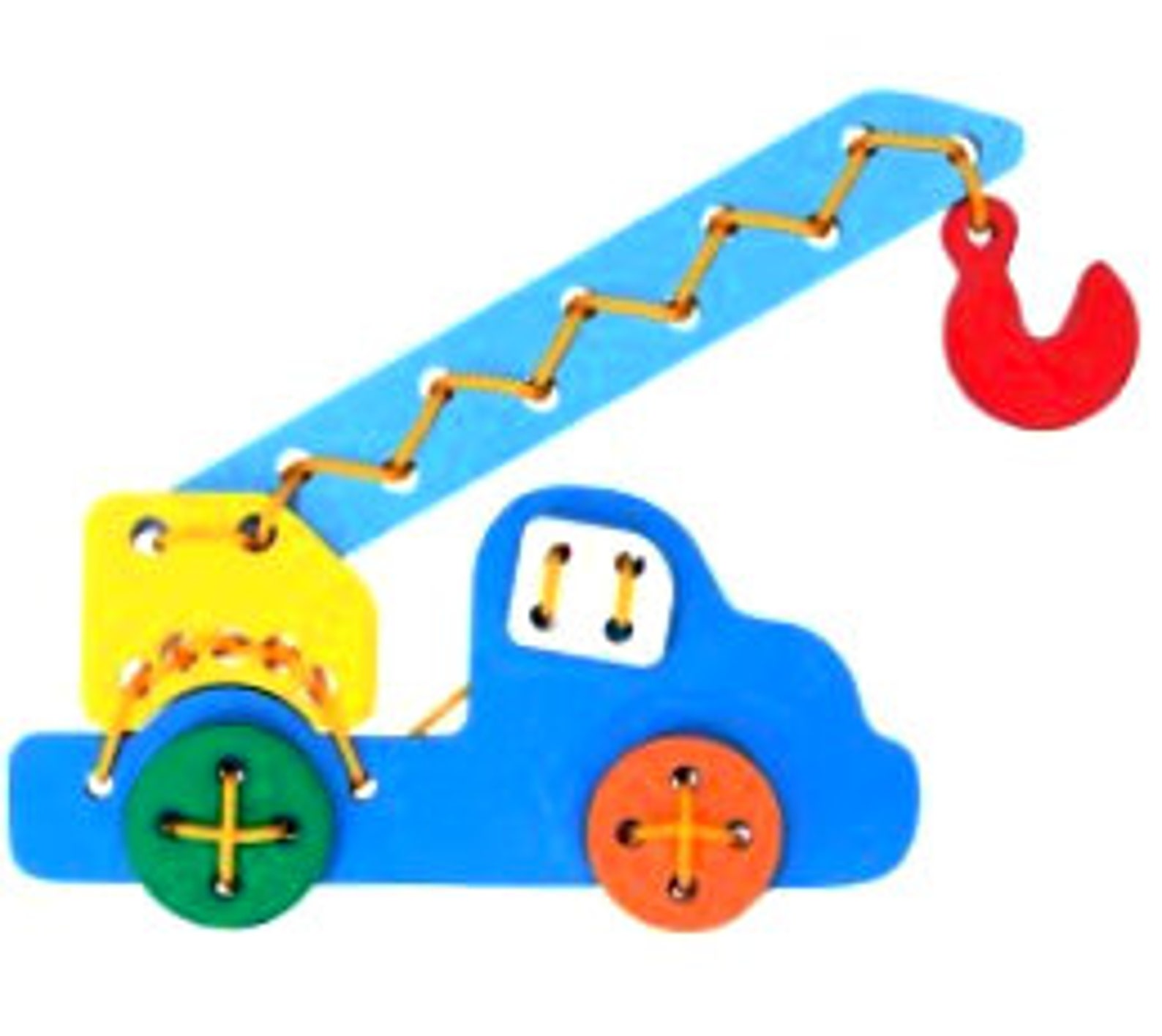 Wooden Lacing Car Toy, Lacing Car Toy, Wooden Car Toy, Montessori Toys ...