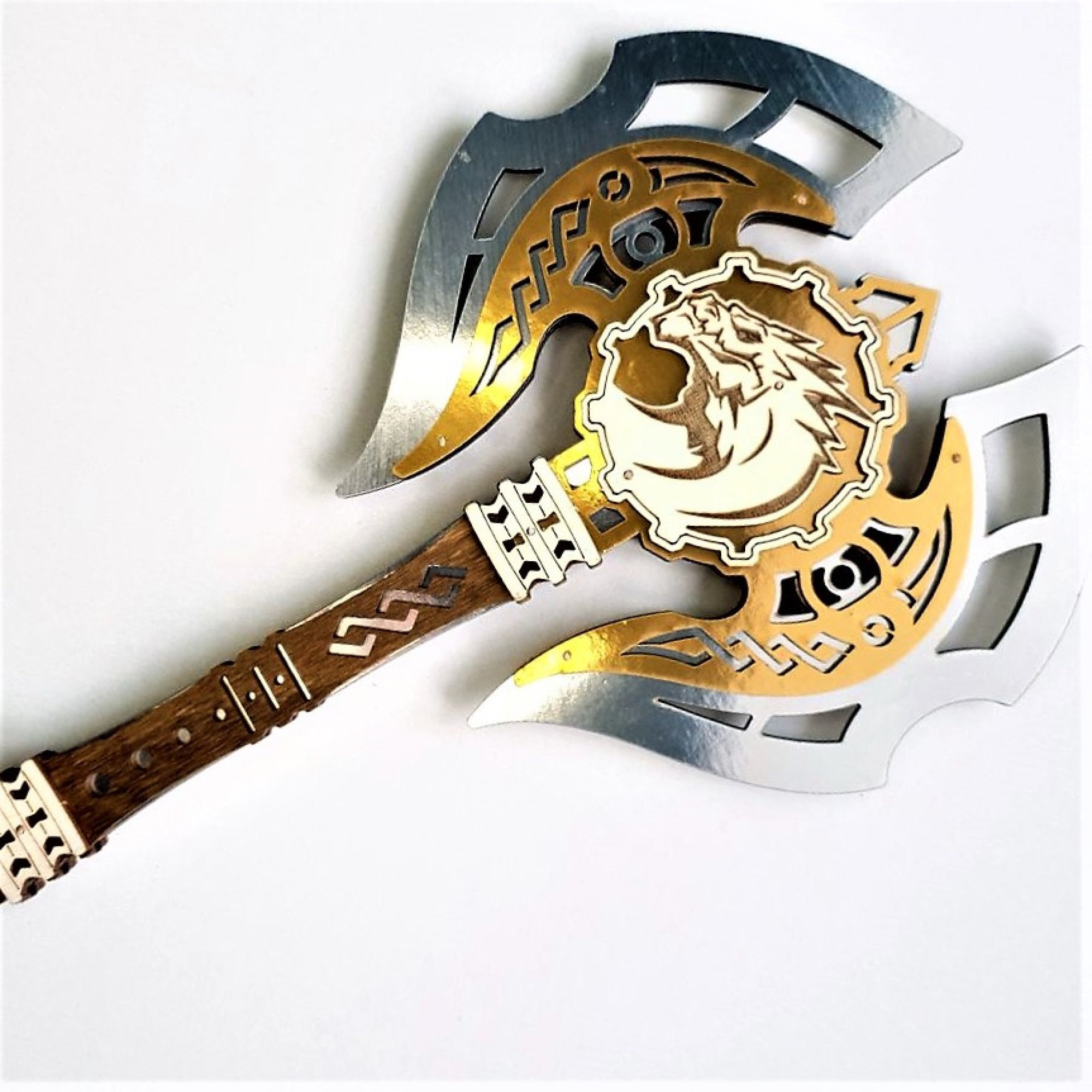SILVER DRAGON Axe Wooden Toy Battle DRAGON Axe Toy Wooden - Etsy