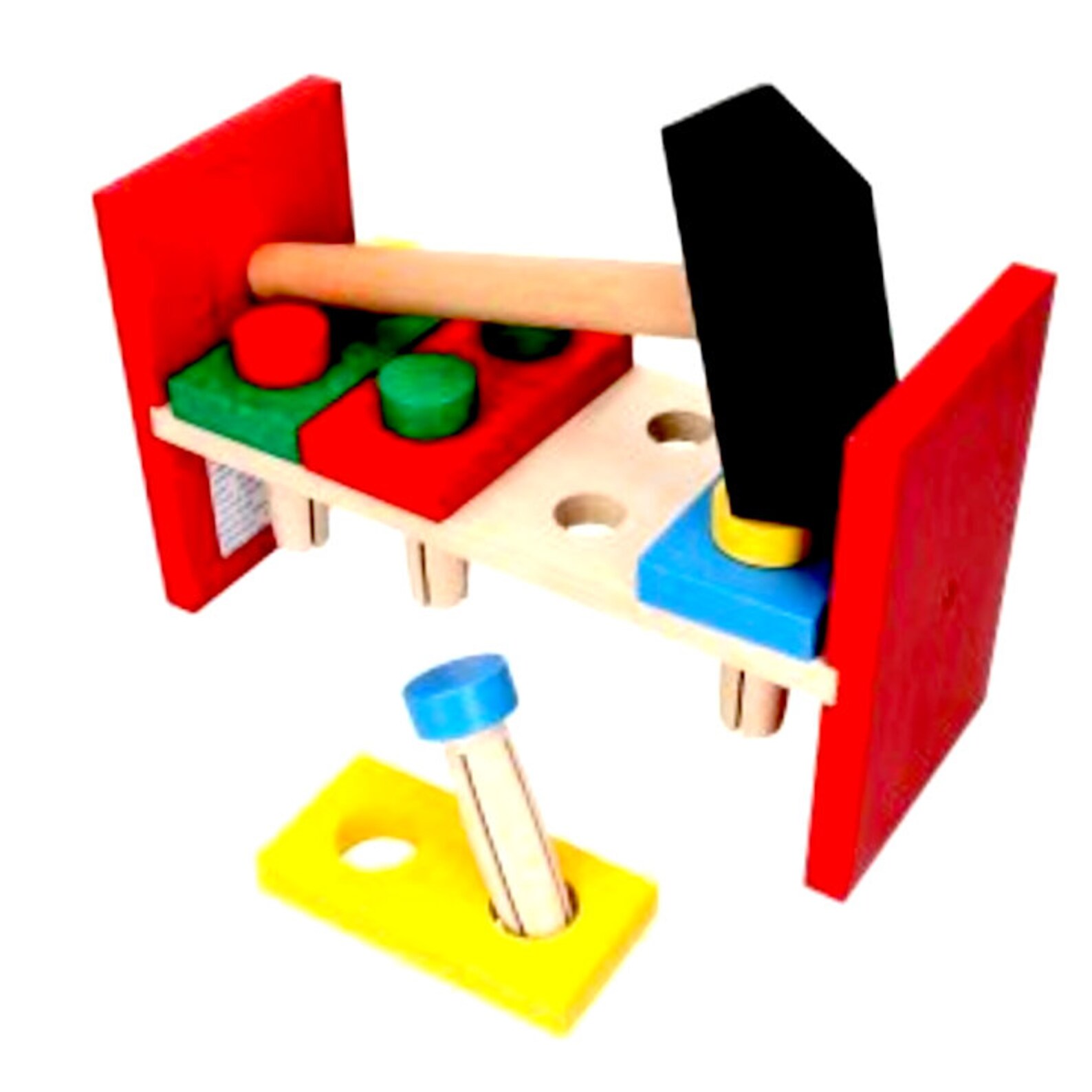 Wooden Hammer Bench Toy Hammer Bench Toy Hammer Toy Wood - Etsy