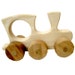 Steam Locomotive Toy, Wood Toy Train, Rotating Wheels, Personalized ...