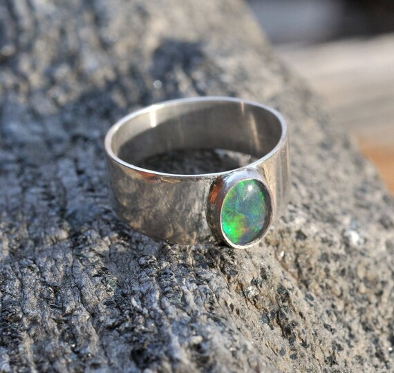 Modern Opal Ring