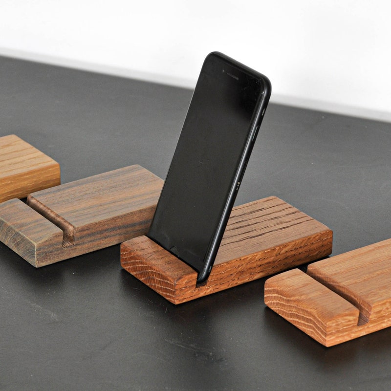 Wood iPhone Stand - Etsy