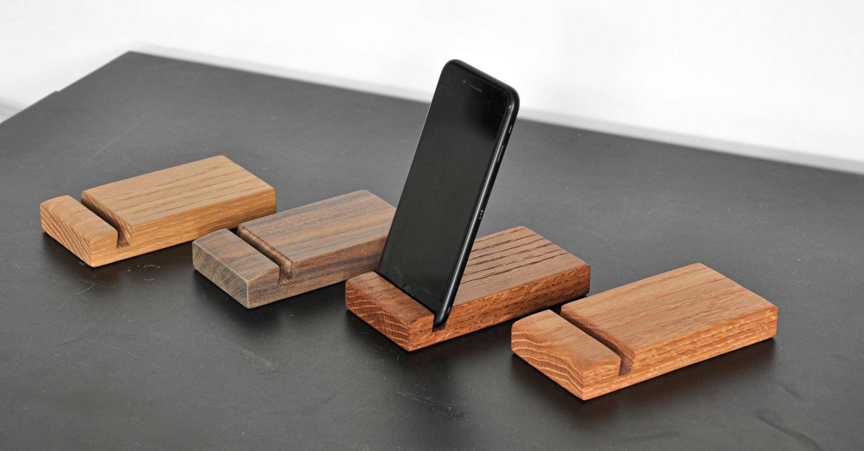 Wooden iPhone Stand Work From Home - Etsy