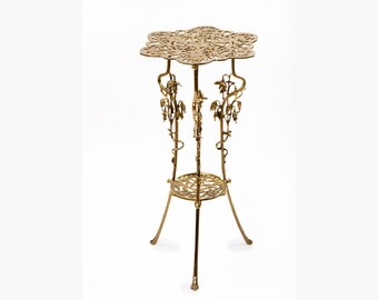 Brass Plant Stand - Etsy