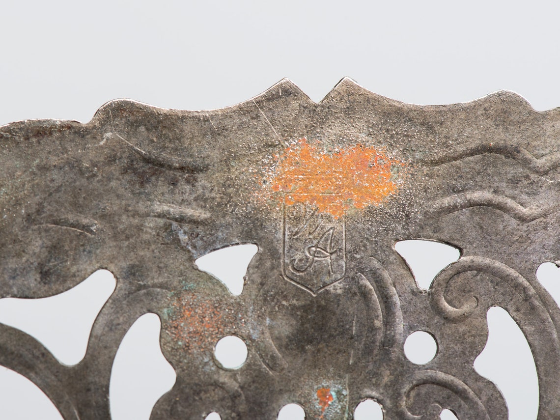 Vintage Silver Plated Footed Tea Trivet - Etsy