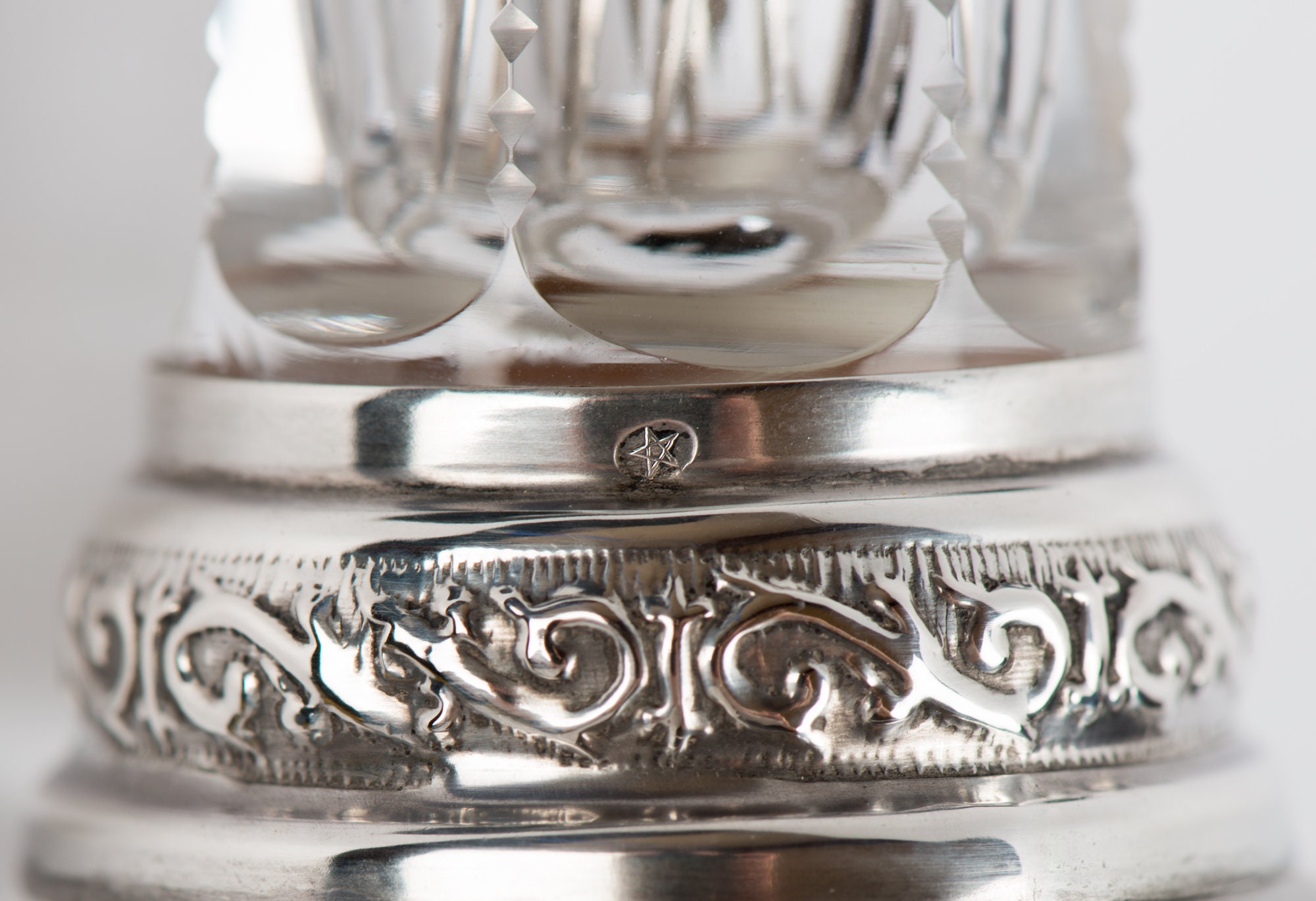 Sterling Silver Cocktail Sticks Vintage Set of 10 and Glass | Etsy