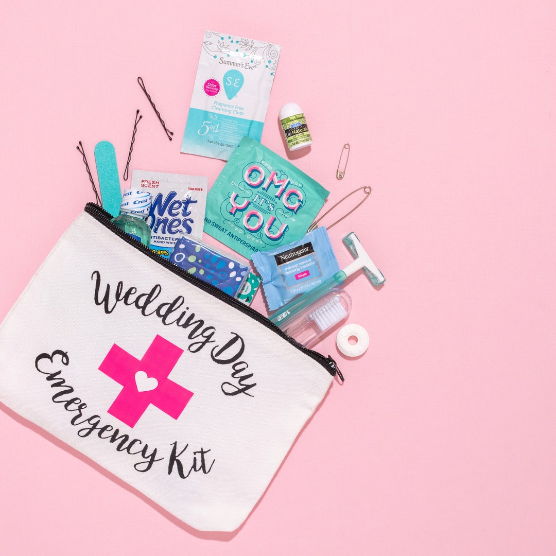 WEDDING DAY KIT up to 26 Items Bridal Survival Kit - Etsy