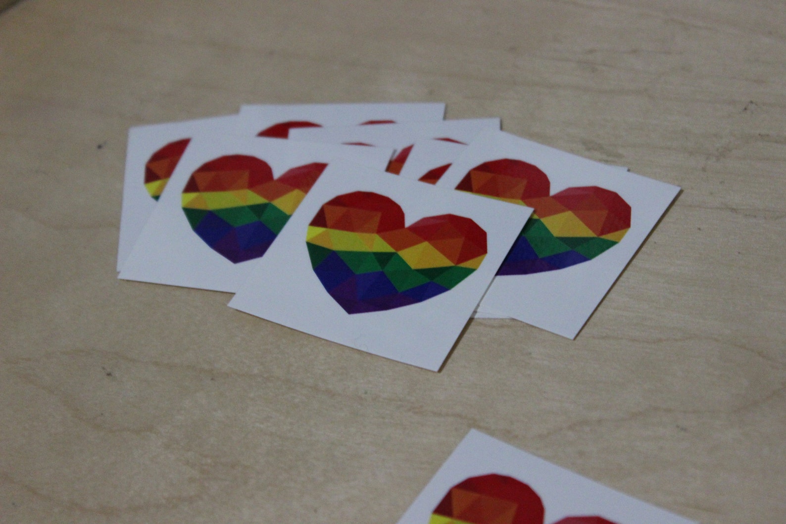 LGBTQ Heart Tattoos - Pack of 10 - Etsy