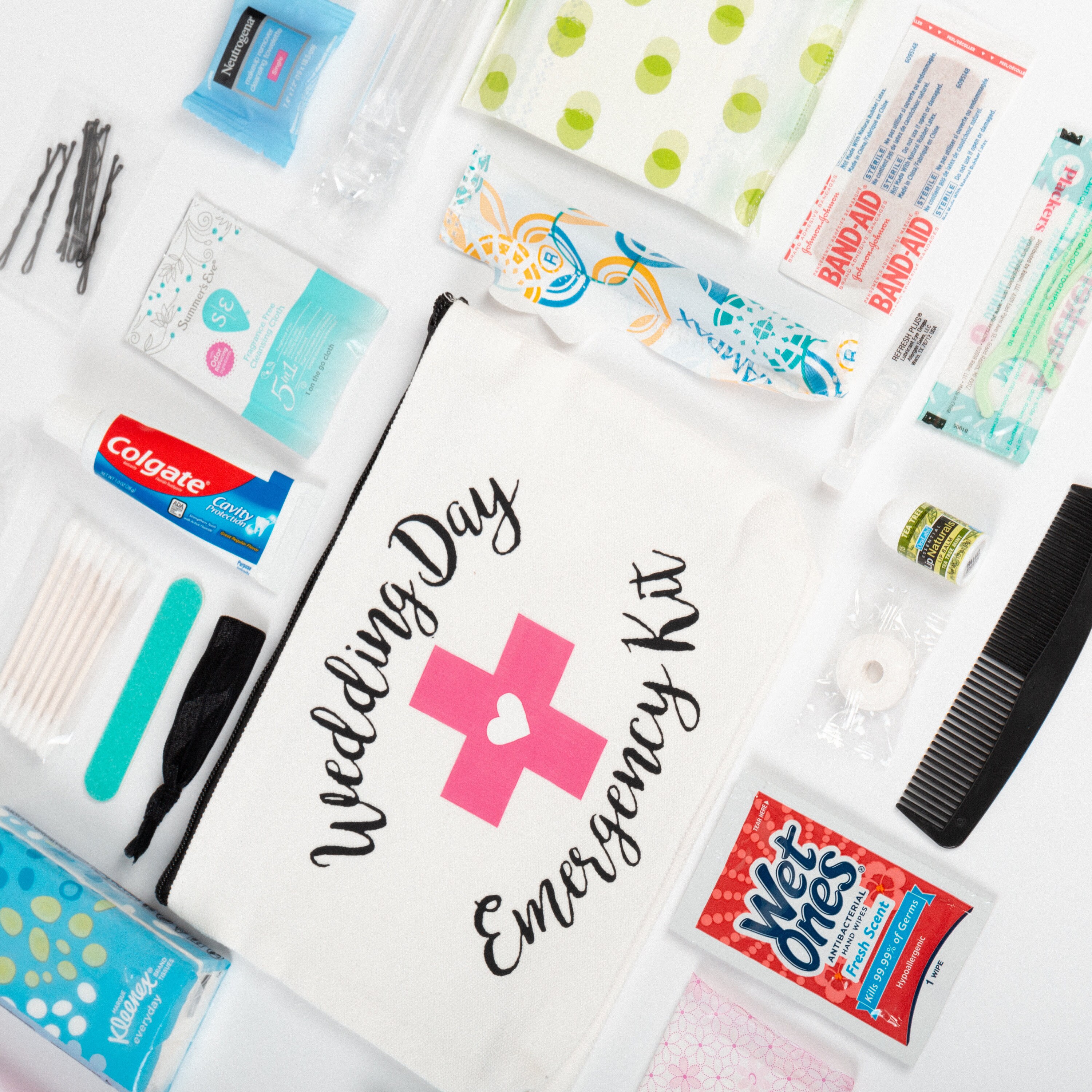 WEDDING DAY KIT up to 26 Items Bridal Survival Kit - Etsy