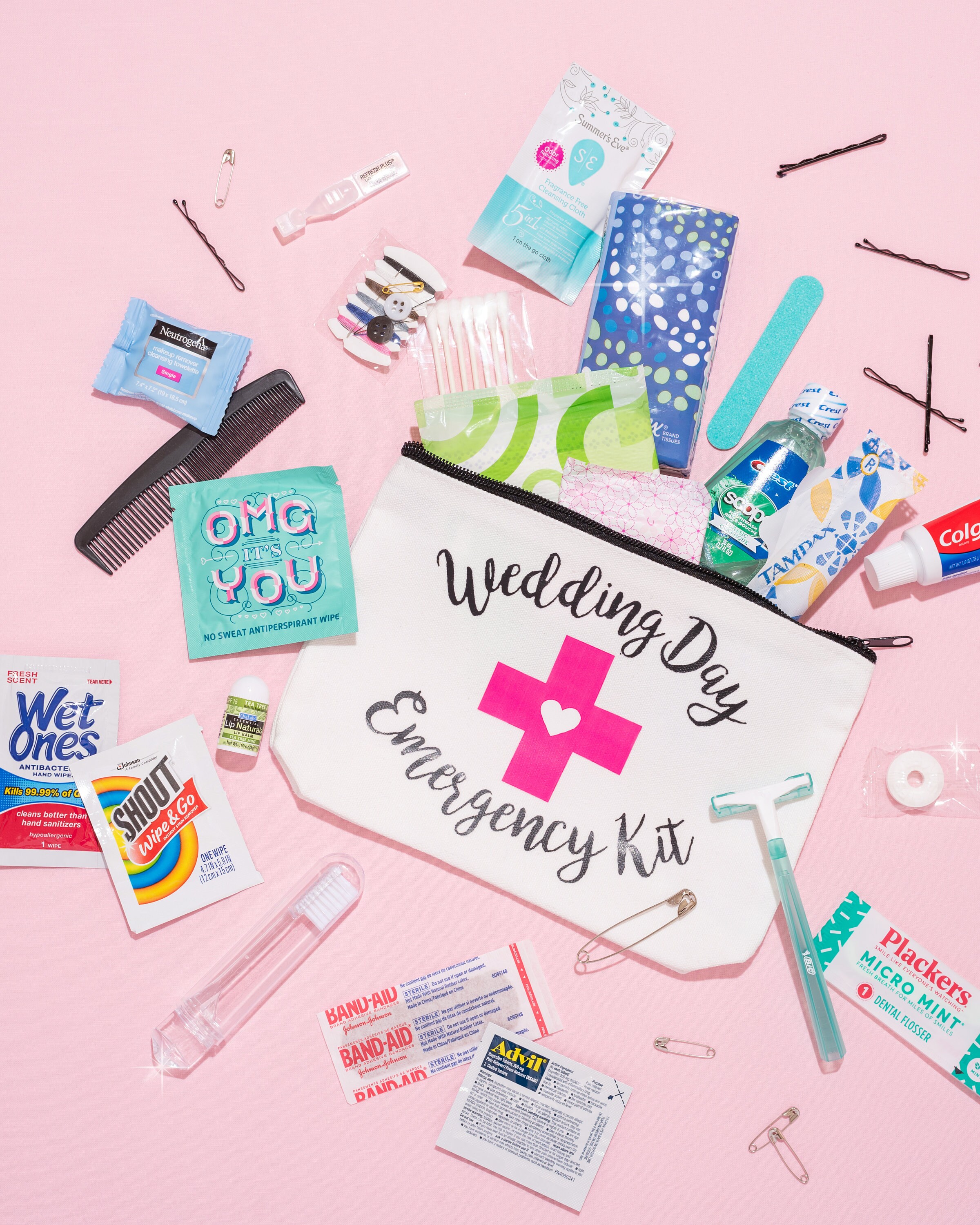 WEDDING DAY KIT up to 26 Items Bridal Survival Kit - Etsy