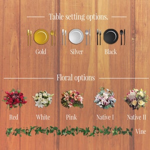 3D DIY Custom Miniature Seating Chart Templates | Personalised ...