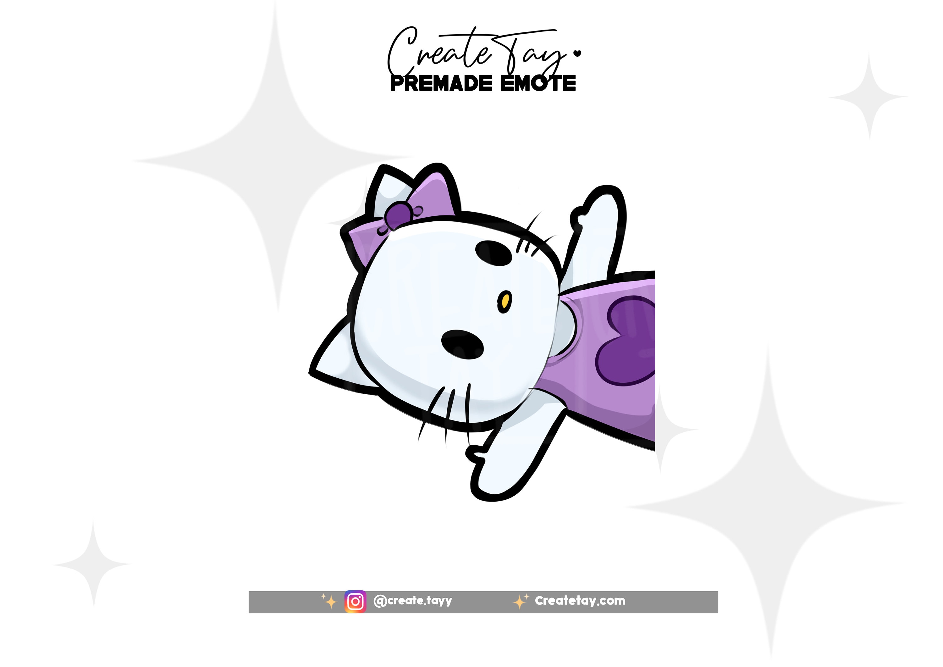 Kitty Lay Emote - Etsy