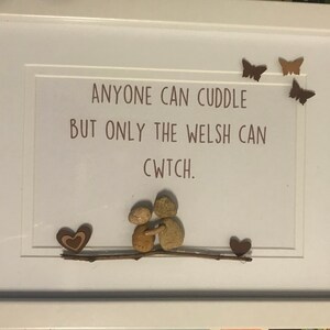 Cwtch Welsh Quote Teddy Photography Art Print and Blank | Etsy