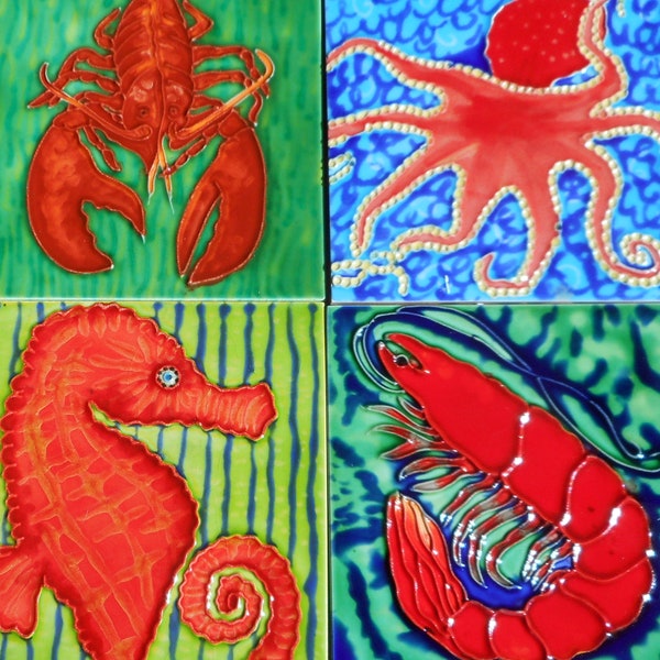 Ceramic Sea Life - Etsy