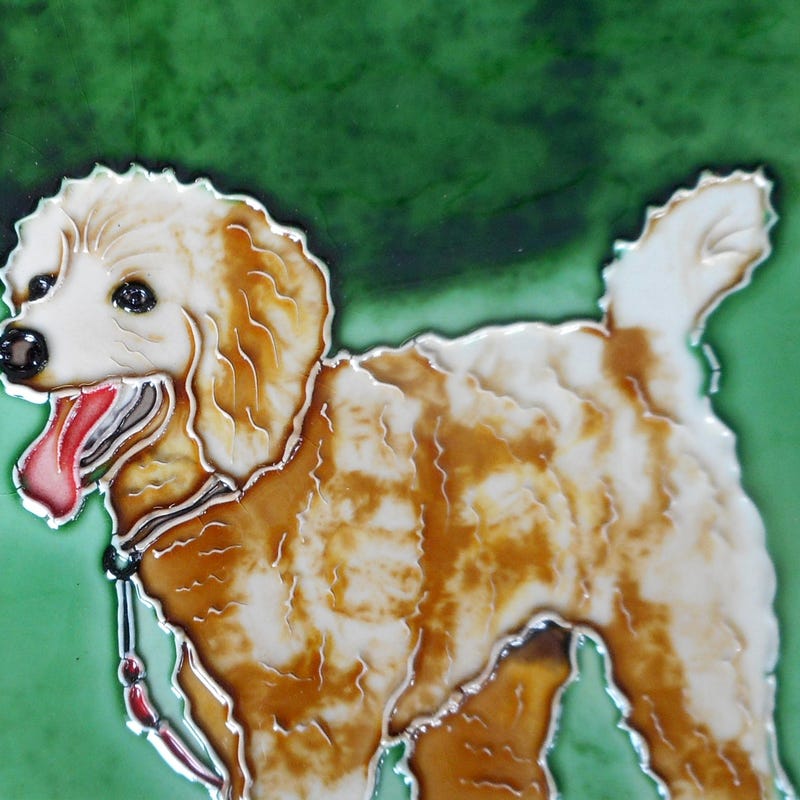 Dog Tile - Etsy
