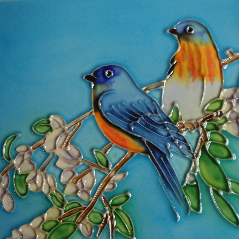 Bird Tile - Etsy