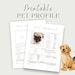 Printable Pet Care Tracker & Planner, Pet Health Record Tracker, Pet ...