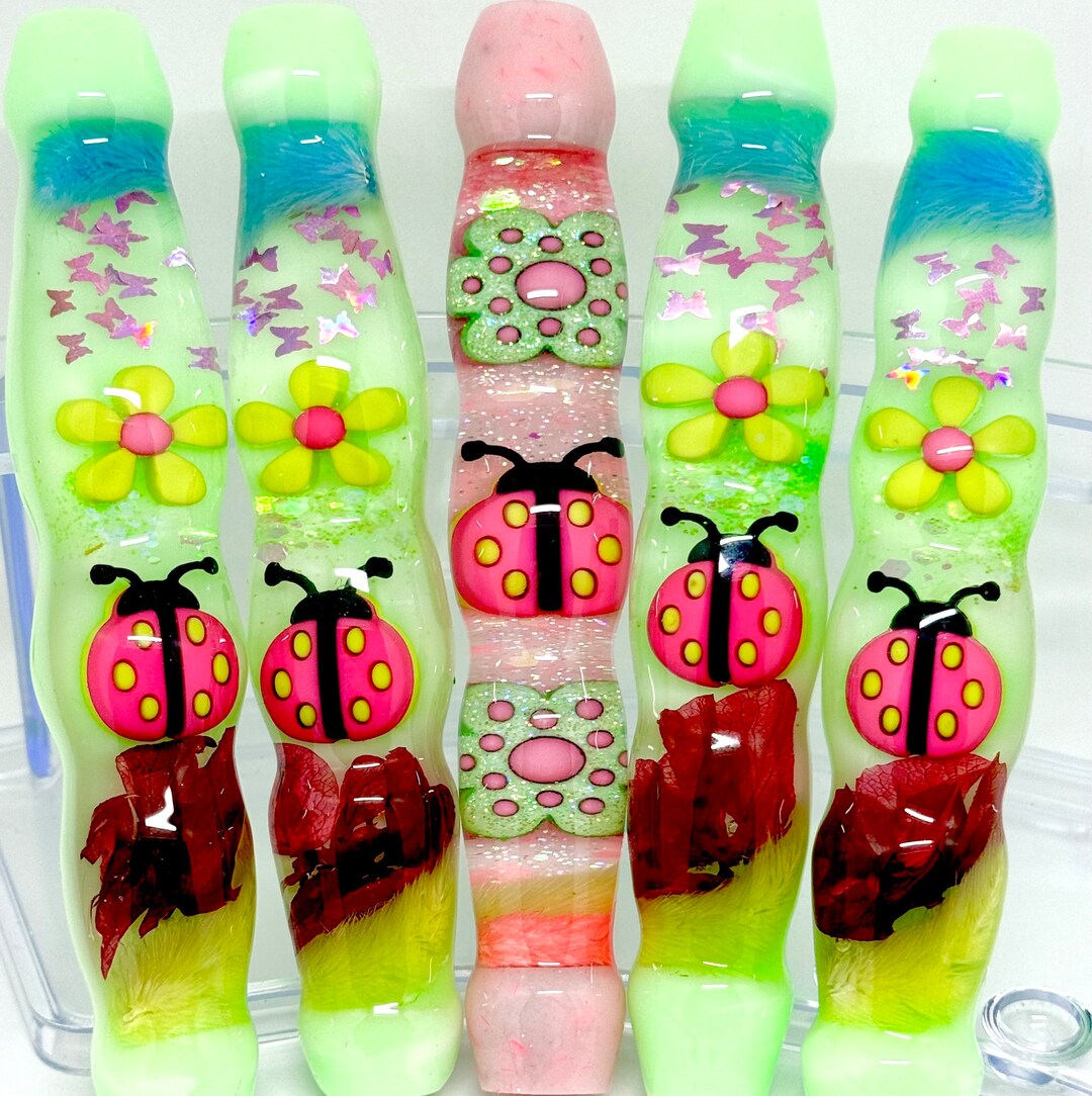 Neon Lady Bug Garden Diamond Painting Pens - Etsy