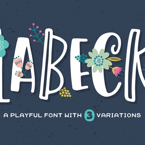 Fat Cursive Font - Etsy