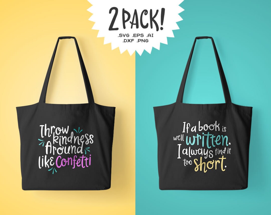 2-pack Cutting File - .svg .eps .ai .png .dxf - Etsy