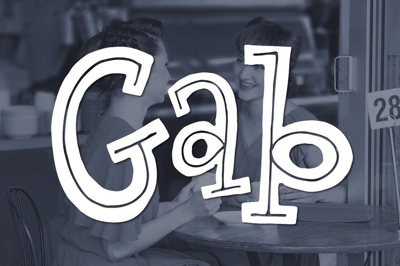 Gab Font - Hand Drawn Font, Craft Font, Cricut Font, Procreate Font ...