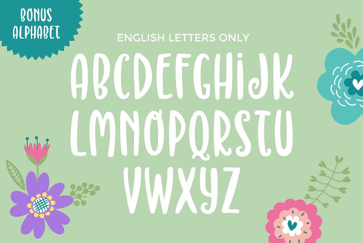 Sweet & Silly Font Hand Drawn Font, Craft Font, Cricut Font, Procreate Font, Cute Font, Unique ...