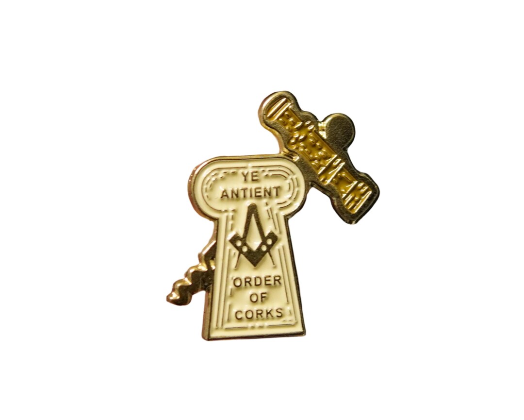 Ye Order of Cork Masonic Freemasons Lapel Pin LP 102 - Etsy