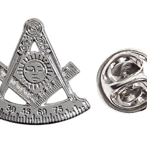 Freemasons Masonic Past Master Lapel Pin LP 92 - Etsy