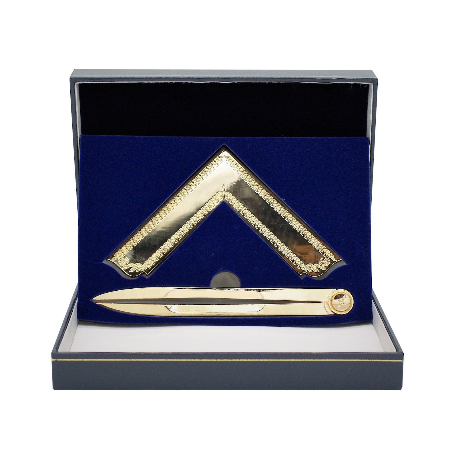 Freemasons Masonic Square and Compass Set in Gold/gilt - Etsy