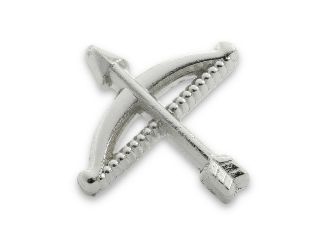 Masonic Order of the Secret Monitor Silver Bow and Arrow Lapel Pin LP ...