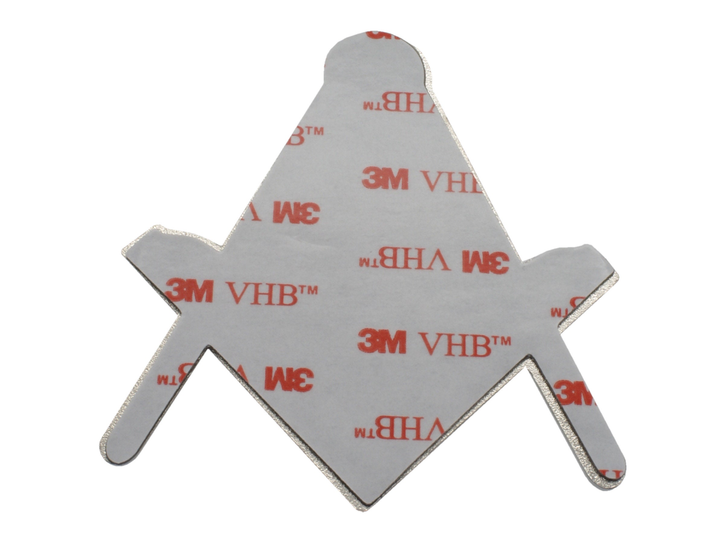 Masonic Car Decal Square and Compasses Silver and Blue - Etsy