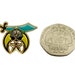 Shriner Lapel Pin Freemasonry Mystic Shrine Scimitar Star and Crescent ...