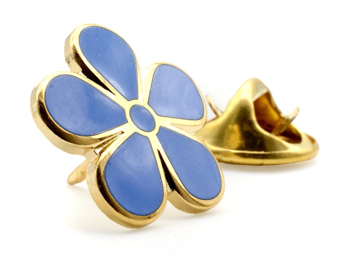 Forget-me-not Masonic Lapel Pin - Large LP18 - Etsy