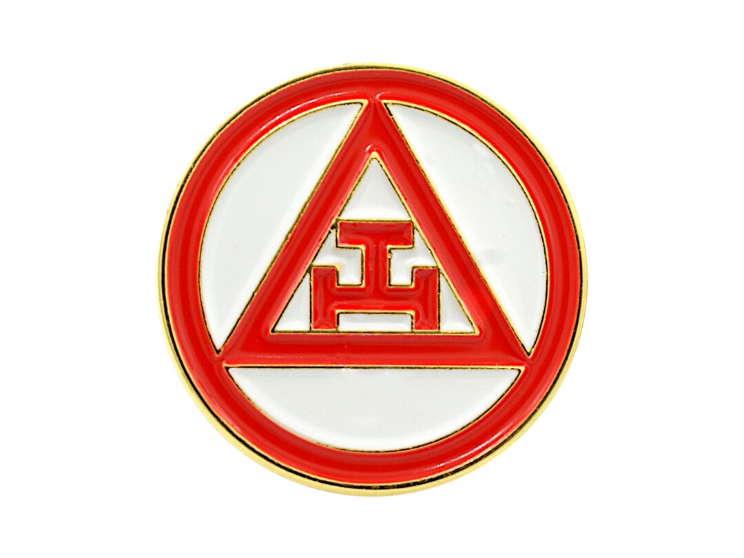 Masonic Royal Arch Triple Tau Style Lapel Pin - LP 74 - Etsy
