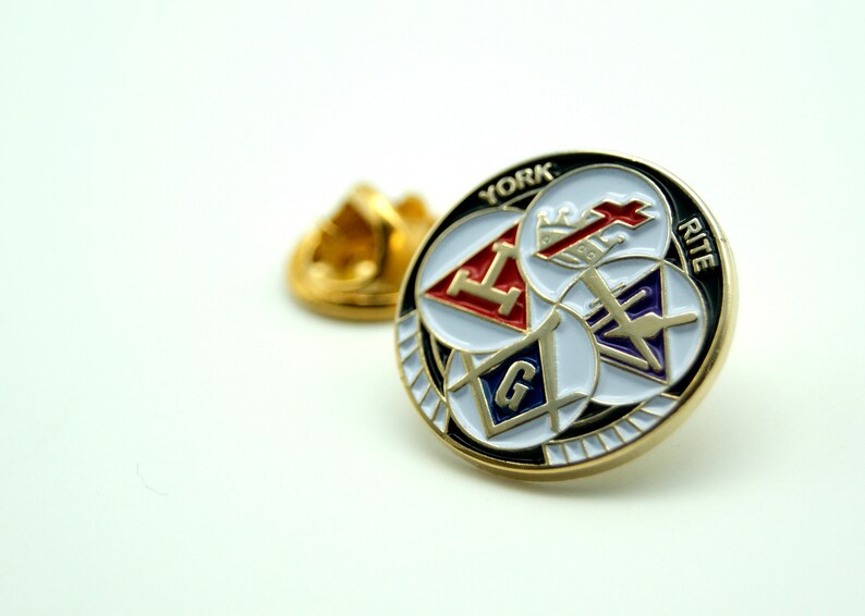 York Rite Freemasons Masonic Lapel Pin | Etsy