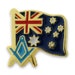 Freemasons Australia Masonic Flag Lapel Pin LP 127 - Etsy